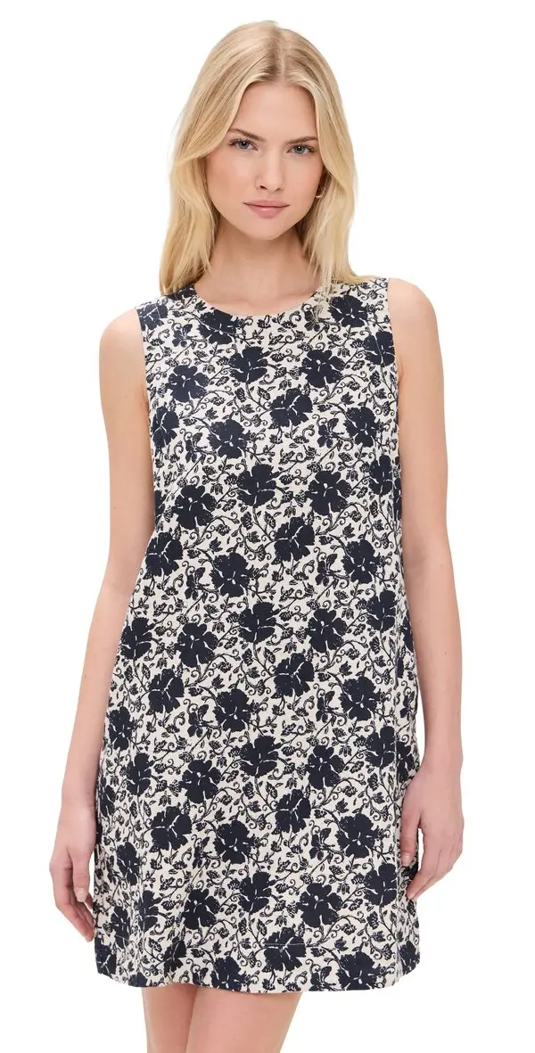 Madewell Mini Shift Dress - Navy