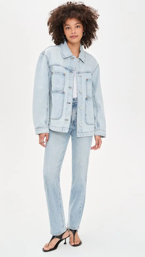 PISTOLA Karlee Denim Trucker Jacket