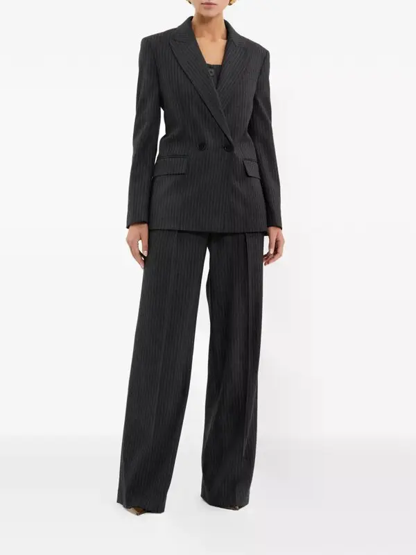 Rebecca Vallance Harri Pinstripe Double-breasted Blazer