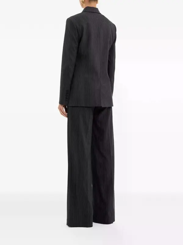 Rebecca Vallance Harri Pinstripe Double-breasted Blazer