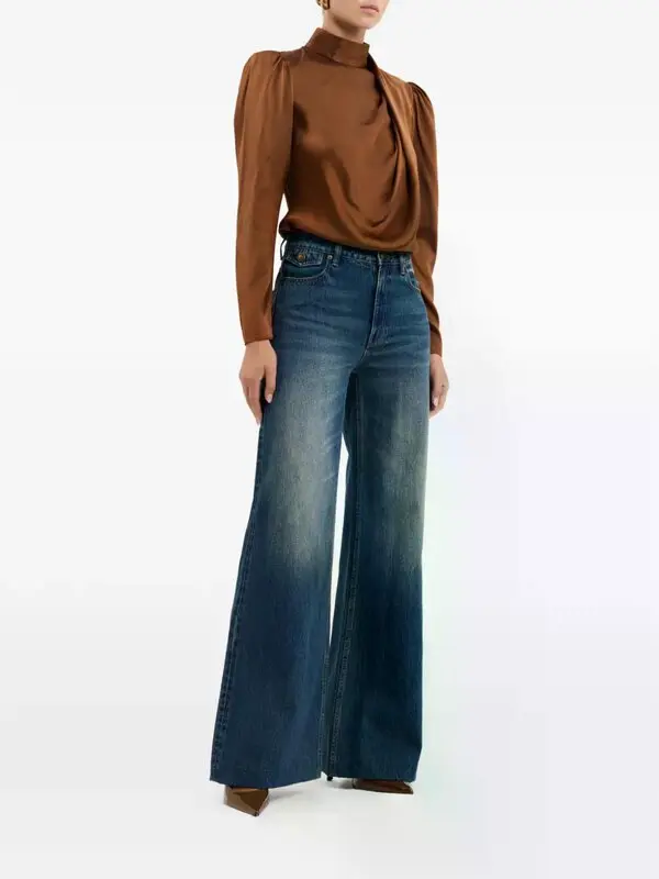 Rebecca Vallance Phoenix Rose Long-sleeve Top
