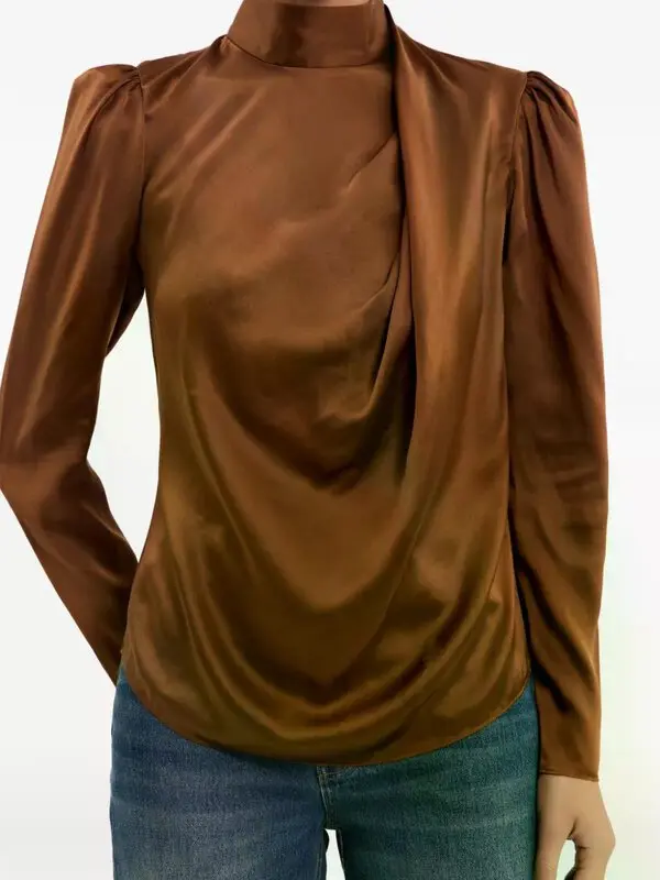 Rebecca Vallance Phoenix Rose Long-sleeve Top
