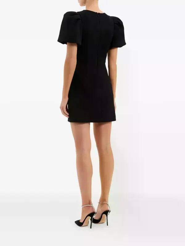 Rebecca Vallance Harlynn Puff-sleeve Mini Dress