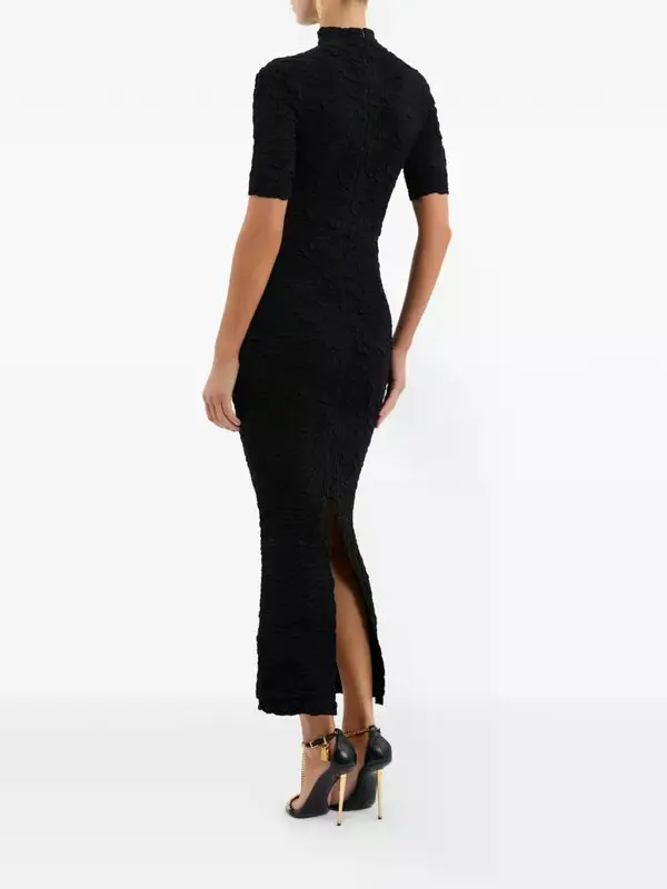Rebecca Vallance Dayton Mock-neck Midi Dress