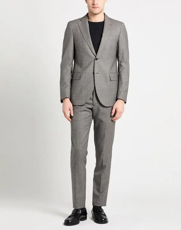 TOMBOLINI Suit Size Wool - Grey