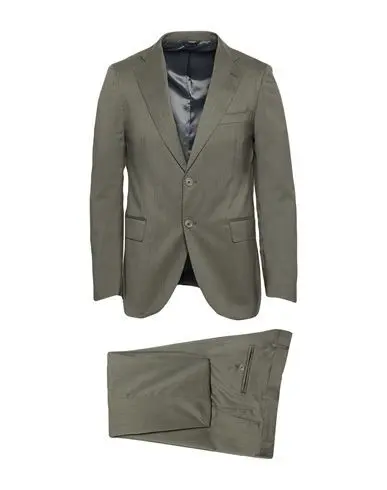 TOMBOLINI Suit Military Size Virgin Wool - Green