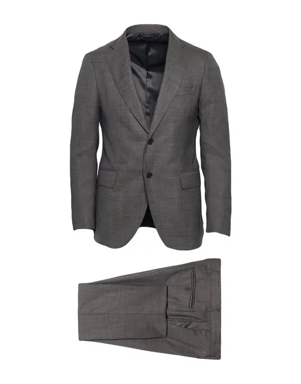 TOMBOLINI Suit Size Wool - Grey