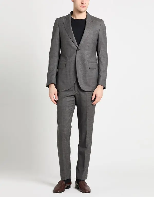 TOMBOLINI Suit Size Wool - Grey