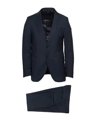 TOMBOLINI Suit Midnight Size Wool - Blue
