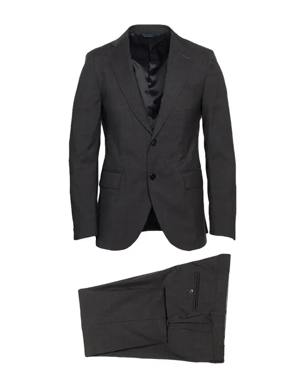 TOMBOLINI Suit Size Wool - Grey