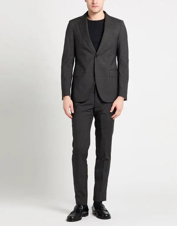 TOMBOLINI Suit Size Wool - Grey
