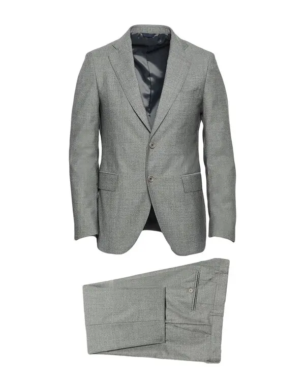 TOMBOLINI Suit Size Virgin Wool - Grey