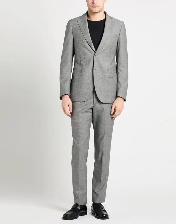 TOMBOLINI Suit Size Virgin Wool - Grey