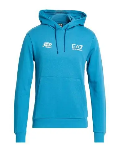 EA7 Atp Finals" Printed Cotton French Terry Hoodie