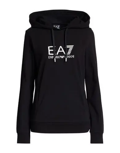 EA7 Cotton-blend Sweatshirt - Black