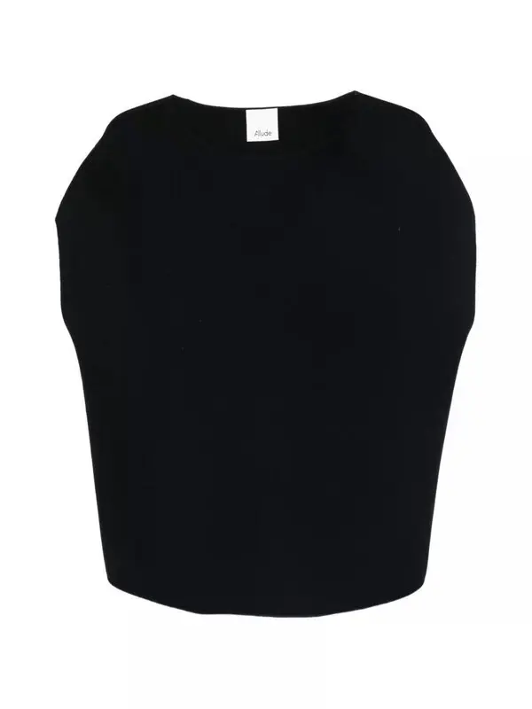 ALLUDE Boatneck Blouse
