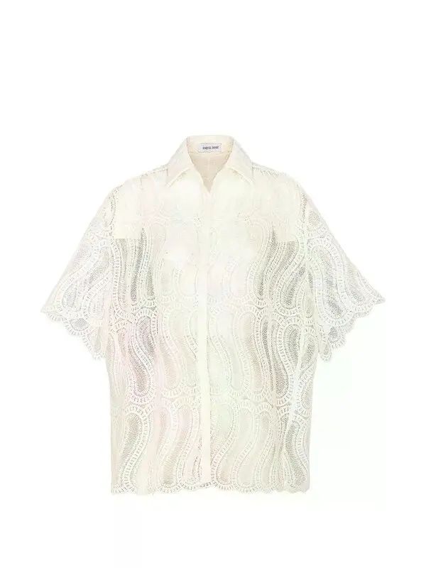 Raquel Diniz Bina Lace Shirt - Neutrals