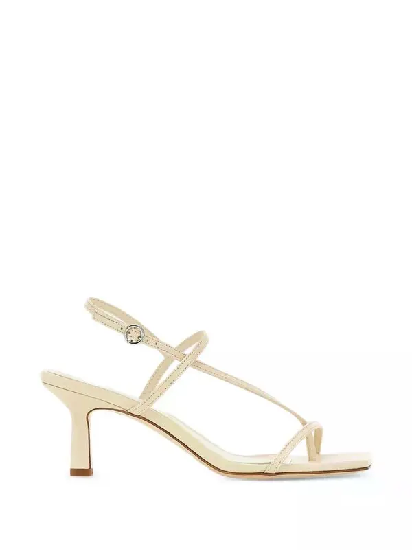 AeydĒ Elise Toe Post Sandals - Neutrals