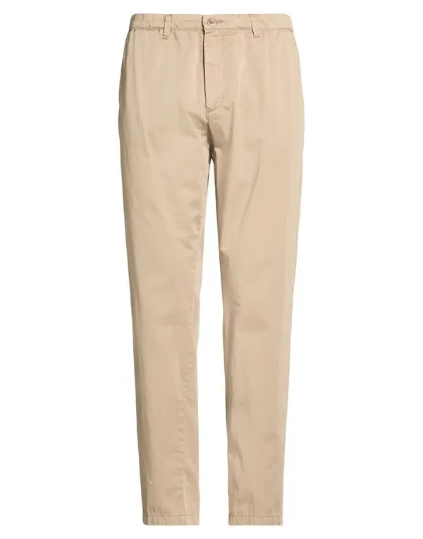 SQUAD² Tapered Stretch Cotton-blend Pants - Beige
