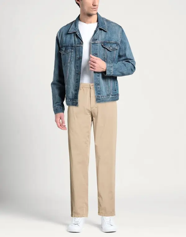 SQUAD² Tapered Stretch Cotton-blend Pants - Beige