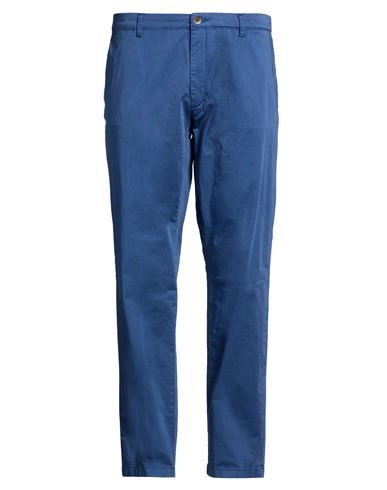 SQUAD² Tapered Stretch Cotton-blend Pants - Blue