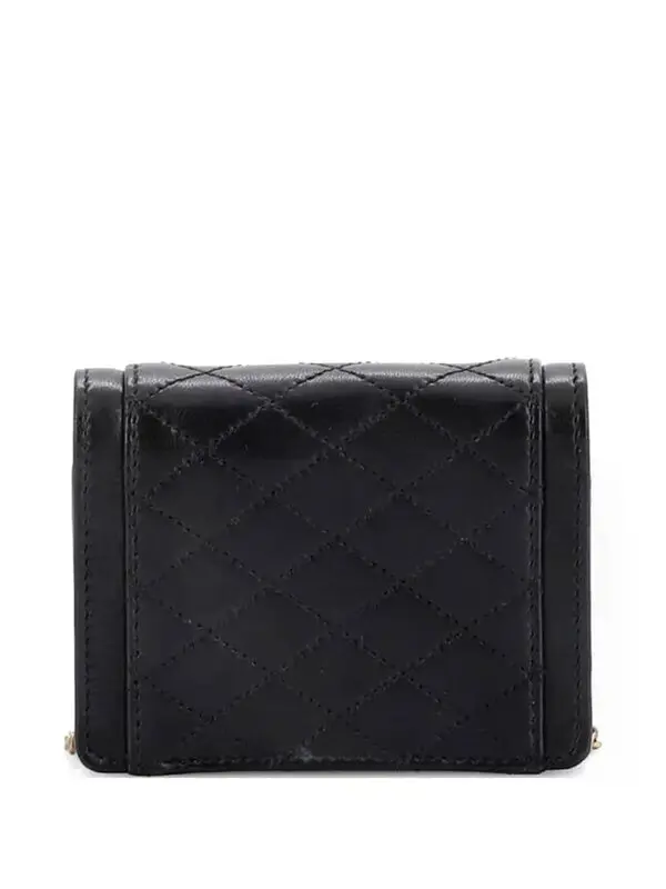 Saint Laurent Gaby Envelope Chain Quilted Micro Crossbody Bag
