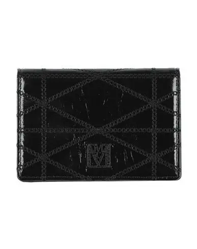 Mcm Cardholder Leather - Black