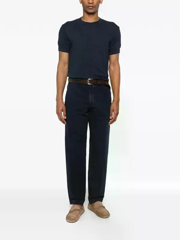 BERWICH Buttoned Trousers - Blue