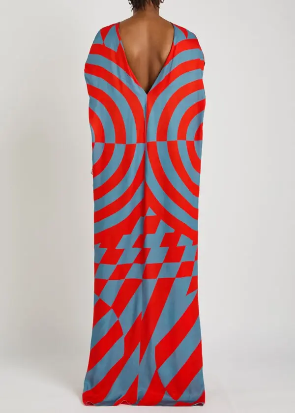 Dries Van Noten Diria Printed Maxi Dress