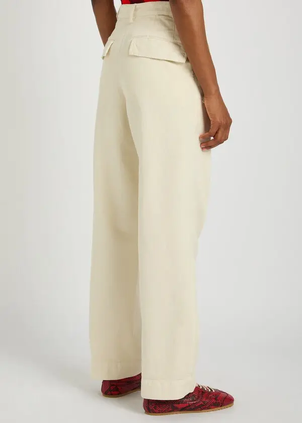 Dries Van Noten Cotton Relaxed Trousers