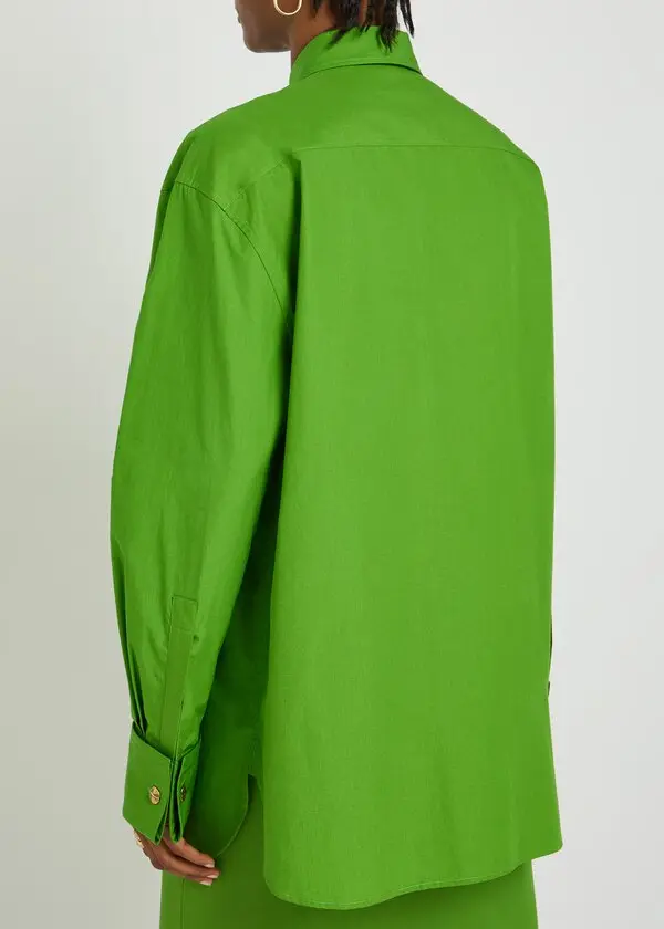 Khaite Cotton Poplin Shirt