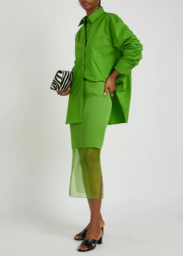 Khaite Cotton Poplin Shirt