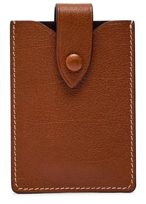METIER Leather Card Holder - Brown