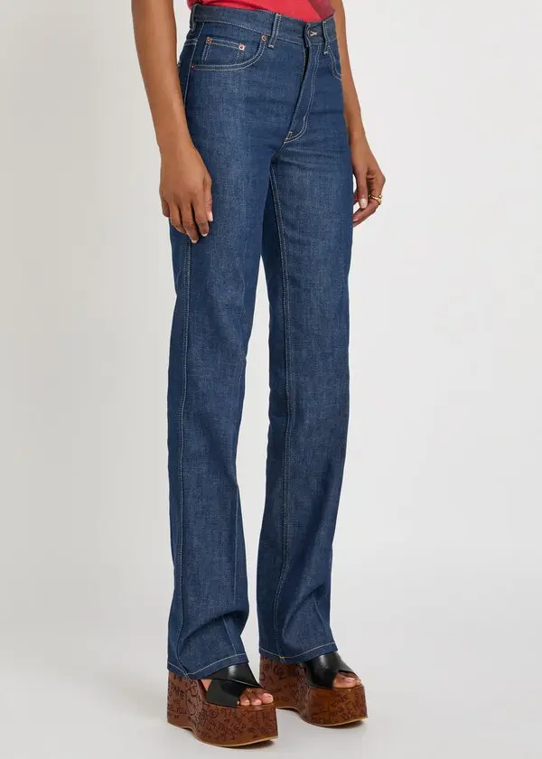 Chloé High-rise Straight-leg Jeans
