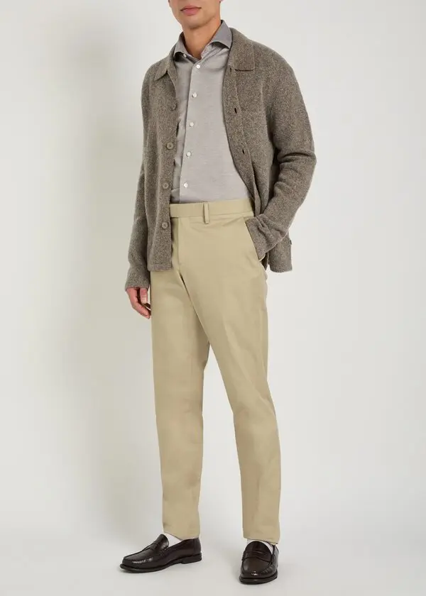 Eton Cotton Shirt - Brown