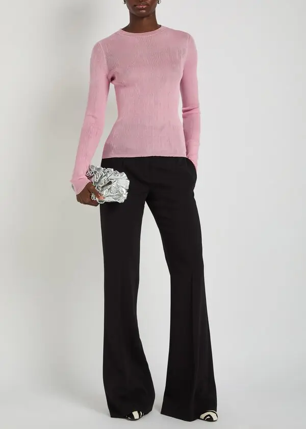Sportmax Flared-leg Trousers