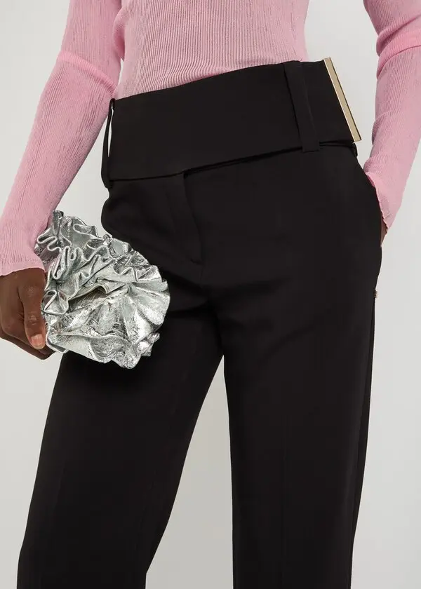 Sportmax Flared-leg Trousers