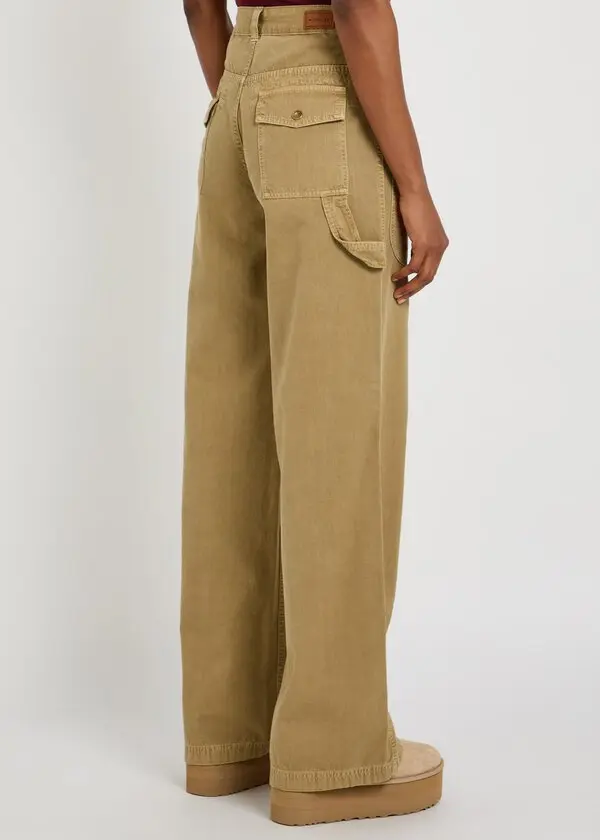 Moncler Straight-leg Cotton-twill Trousers