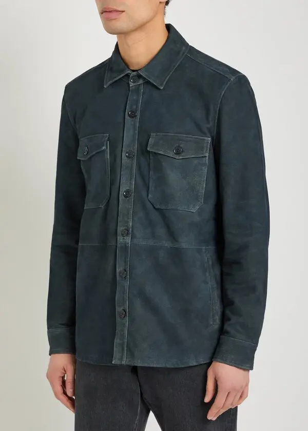 Paige Suede Overshirt