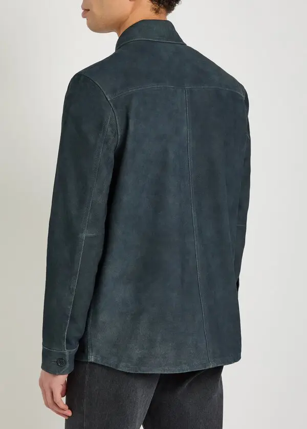 Paige Suede Overshirt