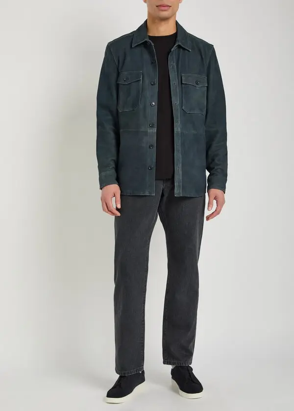 Paige Suede Overshirt