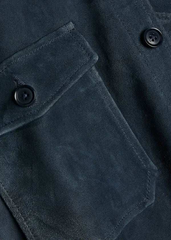 Paige Suede Overshirt