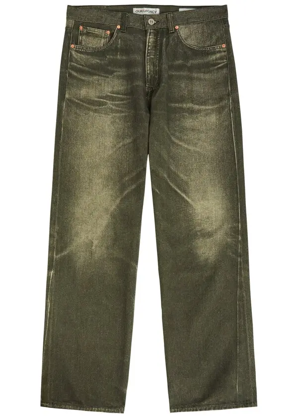 Our Legacy Third Cut Straight-leg Denim Jeans