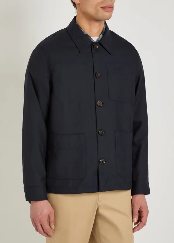 Oliver Peoples Kennard Wool Overshirt