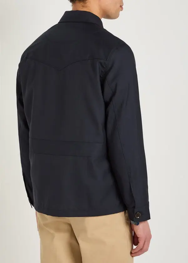 Oliver Peoples Kennard Wool Overshirt