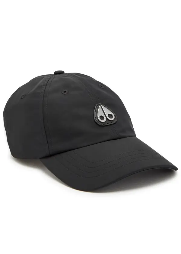 Moose Knuckles Logo Shell Cap - Black