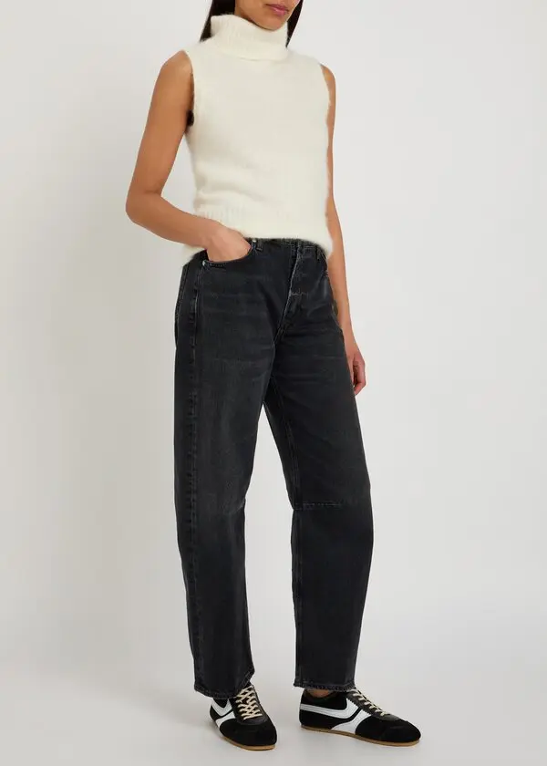 Citizens Of Humanity Miro Barrel-leg Jeans - Black