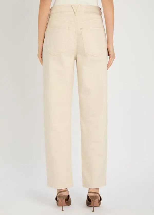 Veronica Beard Haley Arc-leg Jeans