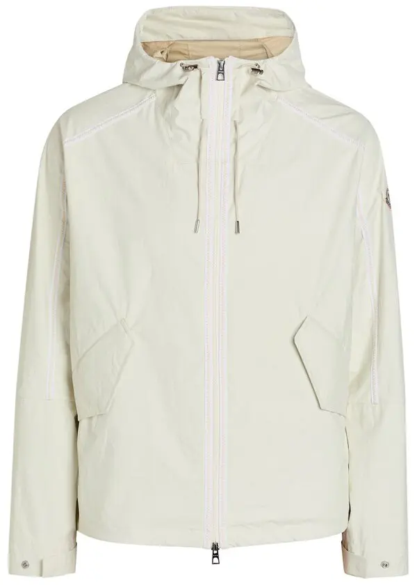 Moncler Funes Hooded Jacket - White