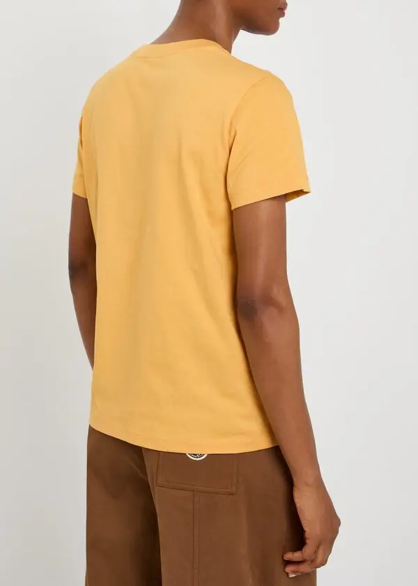 Moncler Cotton T-shirt - Yellow